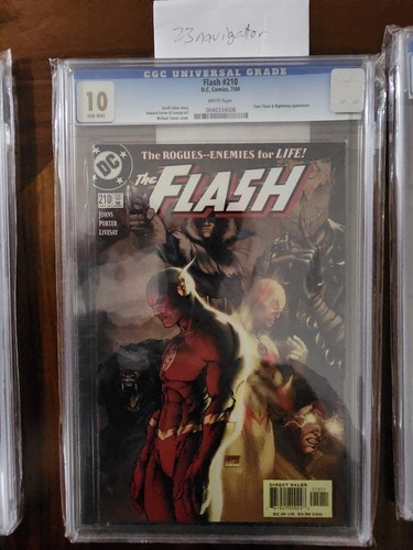 CGC PERFECT 10.0 The Flash 208 210 211 GEM MINT set 10 comic 🔥🔥🔥 DC DCU ...