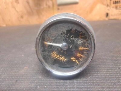 Vintage Sno Jet Snowmobile Speedometer 161 Miles SHIPS WORLDWIDE | eBay