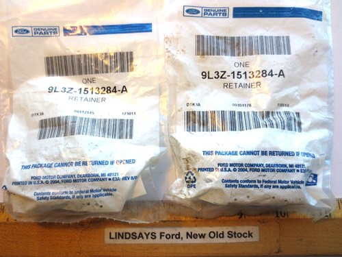 2 NEW PCS FORD 2004/2008 F-150 "RETAINER" LH/RH INTERIOR, PART 9L3Z ...