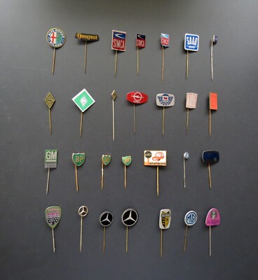 Vintage Motoring Related Stick Pin Badges. c.1960s/70s – Sold ...