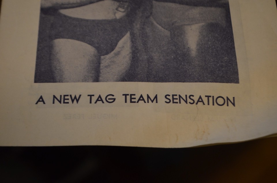 MADISON SQUARE GARDEN WRESTLING PROGRAM 1963 BUDDY ROGERS BRUNO ...