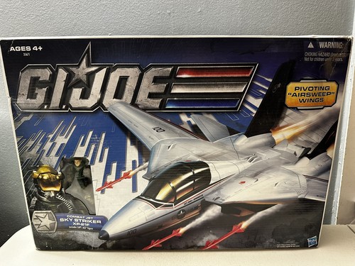 GI Joe 30th Anniversary 2011 Combat Jet Skystriker XP-21F Jet Brand New ...