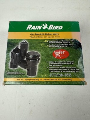 Rain Bird JTVAS-075 3/4" Jar Top Anti-Siphon Irrigation Sprinkler Valve ...
