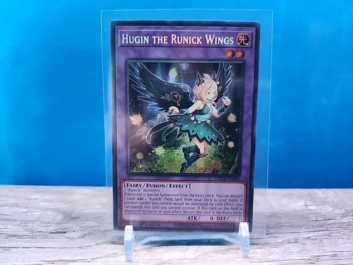 Yugioh Hugin the Runick Wings Prismatic Secret MP23-EN249 1st Edition ...