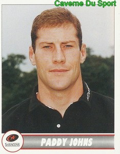220 paddy johns ireland rugby sticker premier division rugby 1998 ...