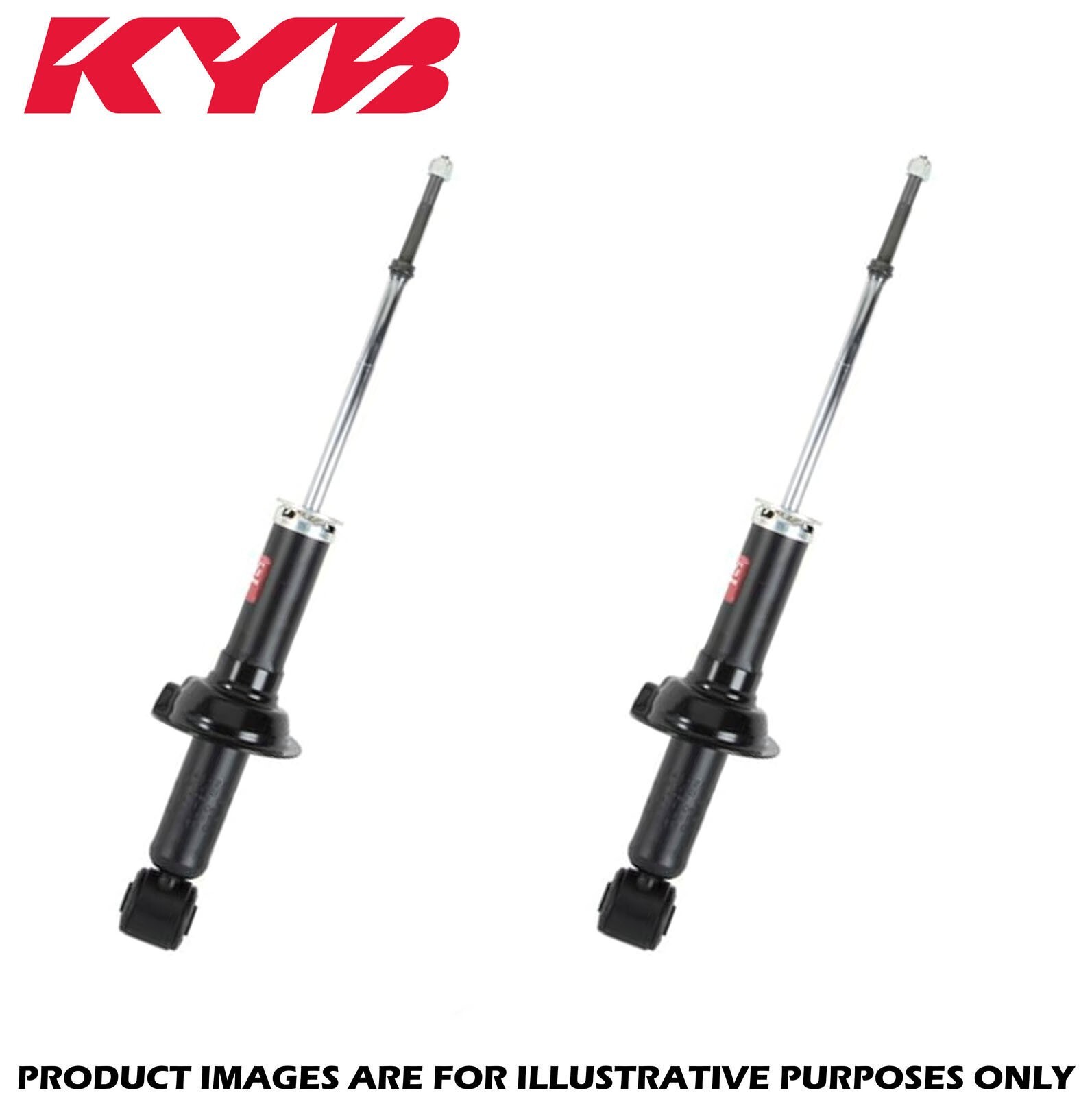 KYB 2x REAR Shocks Absorbers Struts Mitsubishi Outlander ZE ZF not VRX ...