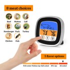 Remote Read LCD Digital Food Thermometer Meat Probe Kitchen Cooking BBQ ...
