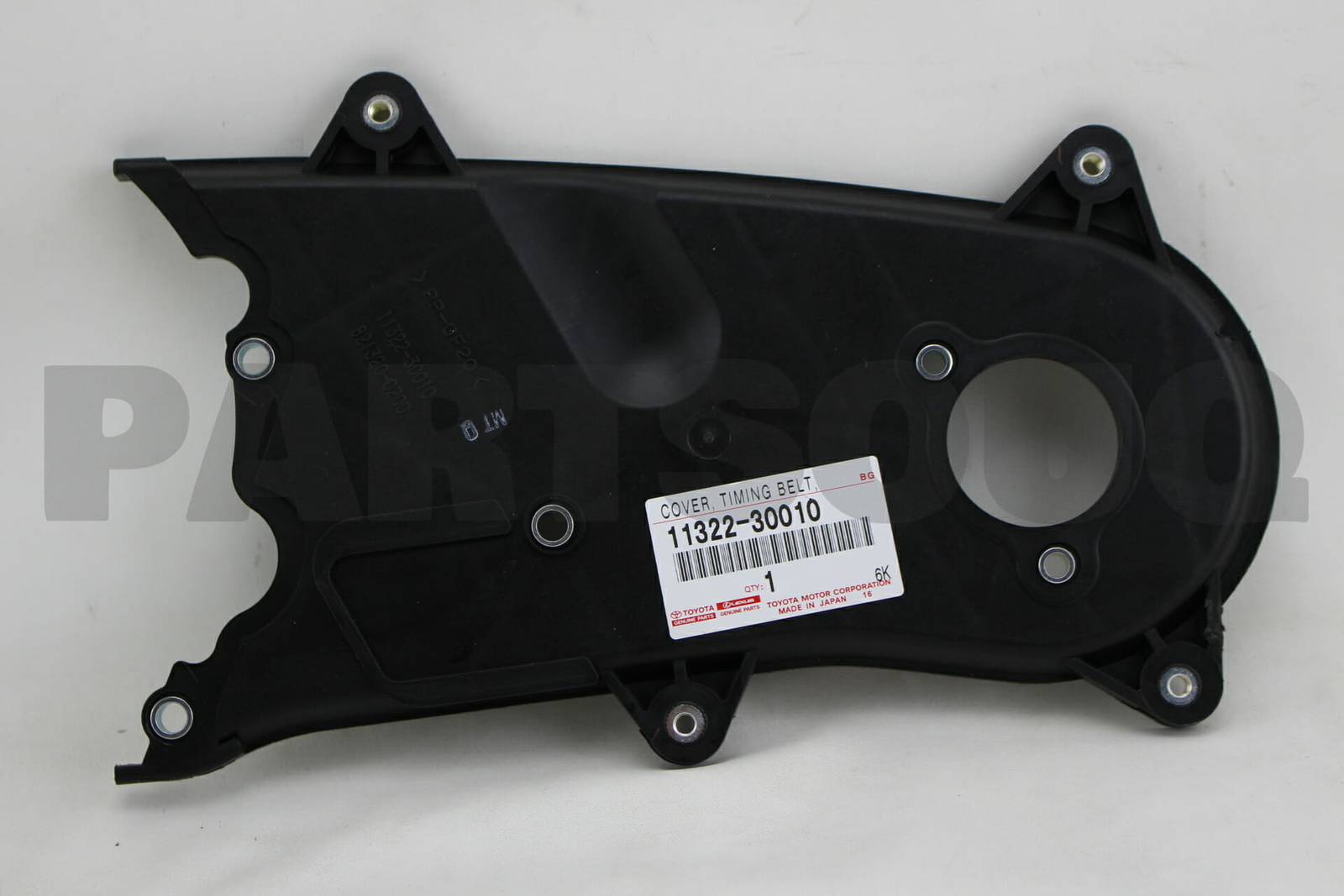 Genuine Toyota COVER, TIMING BELT, NO.2 11322-30010 | OE
