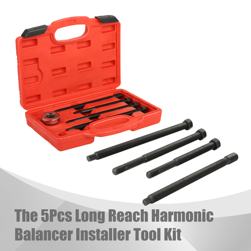 5Pcs Long Reach Harmonic Balancer Installer Tool Kit For Dodge/Chrysler ...