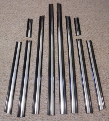 1992-1996 FORD F150 F250 F350 PRECUT BODY SIDE MOLDING EXTENDED CAB ...