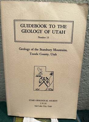 Ed Rigby / Geology of the Stansubry Mountains Tooele County Utah 1st ed ...