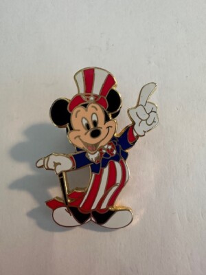 Patriotic Mickey Uncle Sam Pointing Up Target Disney Pin (D8) | eBay