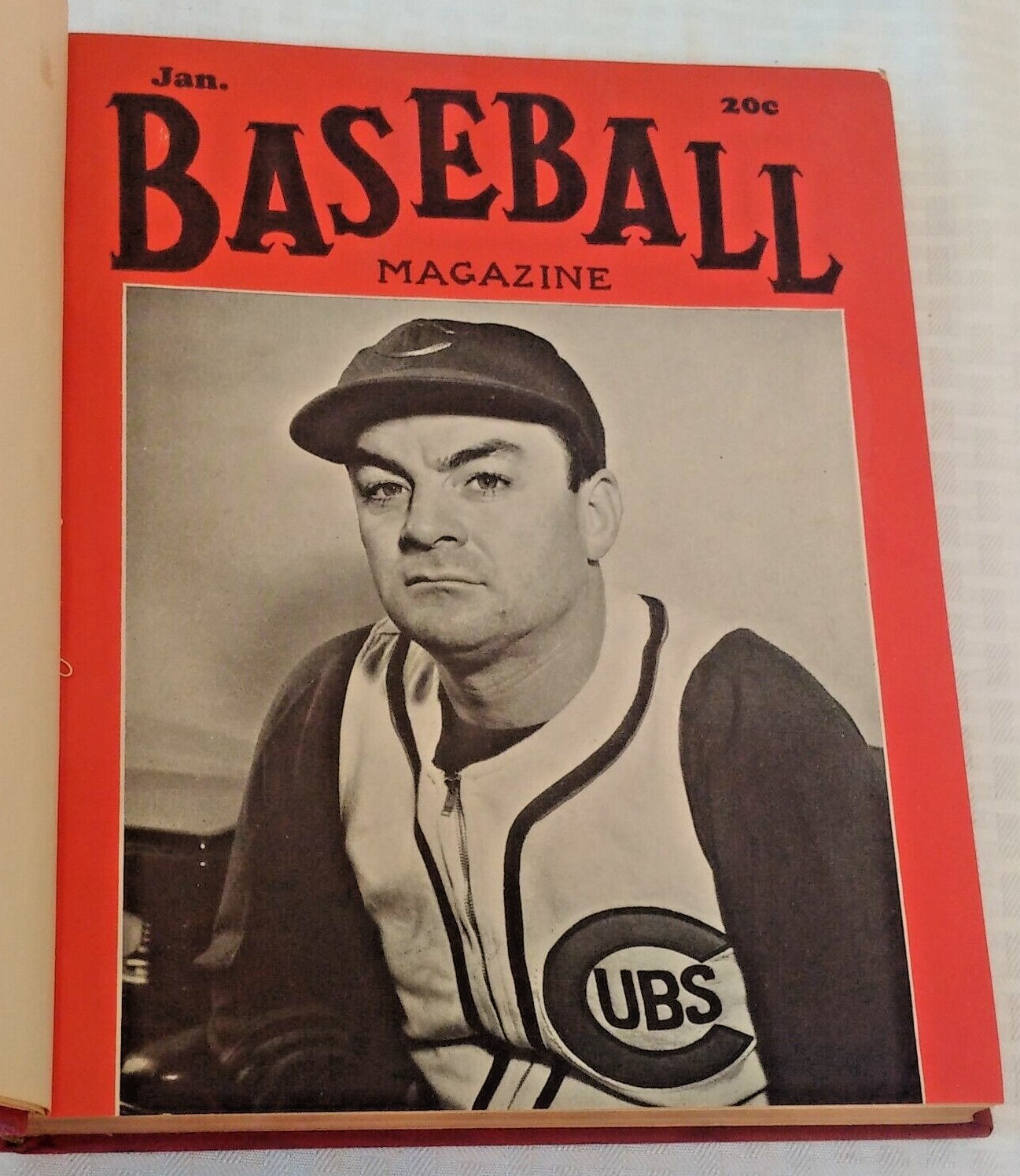 Vintage 1941 Baseball Magazine Complete 12 Issue Set Binder Book Stars ...