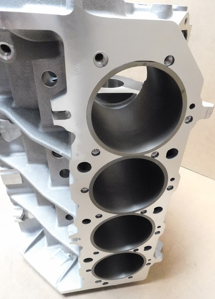 New Dart 31264444 Big M Aluminum Block, Billet Caps, 4.490 Bore, 9.800 ...