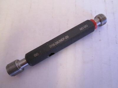 Spi (26132828) 7/16-28 Size 2 Steel Double End Thread Go/No Go Gage | eBay