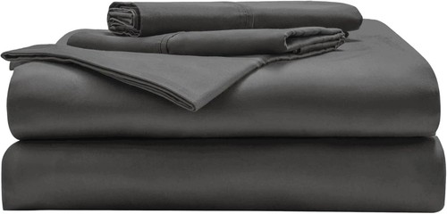 NEW Miracle Made Cotton Bed Sheets NASA Cooling Queen Stone Gray Sheet ...