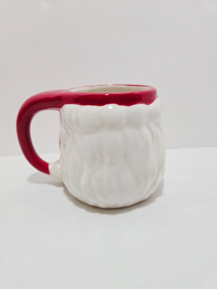 New 22 oz. Winking Christmas Ceramic Santa Mug | eBay