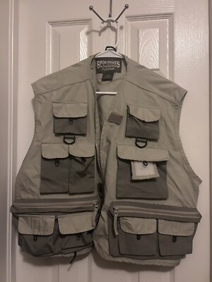 Sportsman's Warehouse Fishing Vest Size XL Zip Up Fly Fishing Small ...