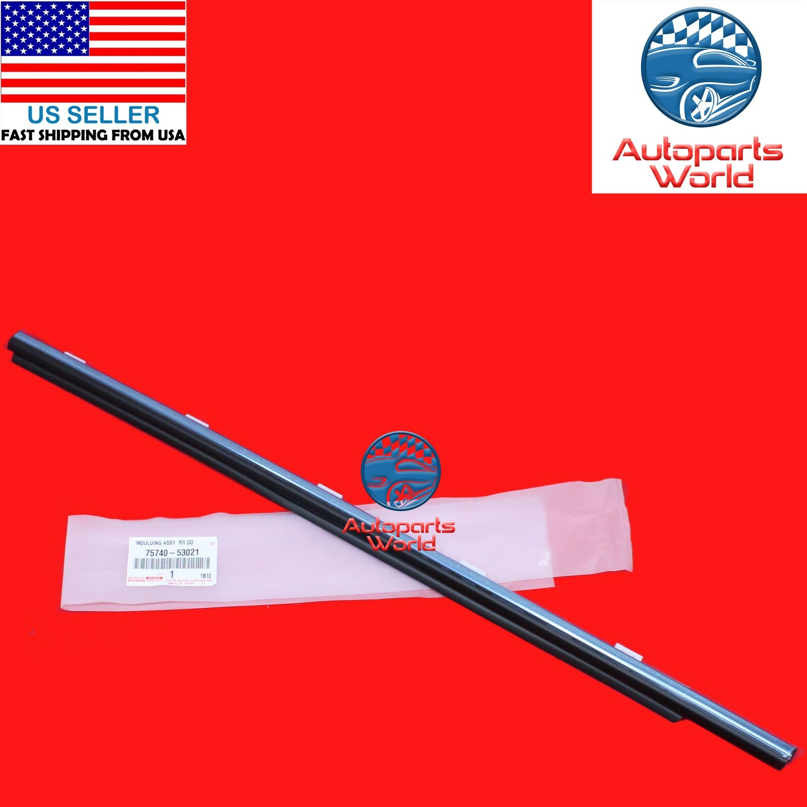 GENUINE OEM LEXUS 06-13 IS250 IS350 ISF LEFT REAR DOOR BELT MOLDING ...