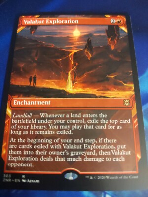 Mtg Zendikar Rising Valakut Exploration 303 | eBay
