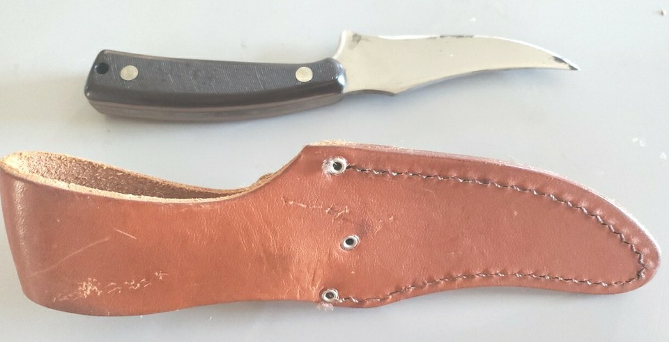 VINTAGE SCHRADE USA 152OT OLD TIMER DEERSLAYER FIXED BLADE HUNT KNIFE W ...