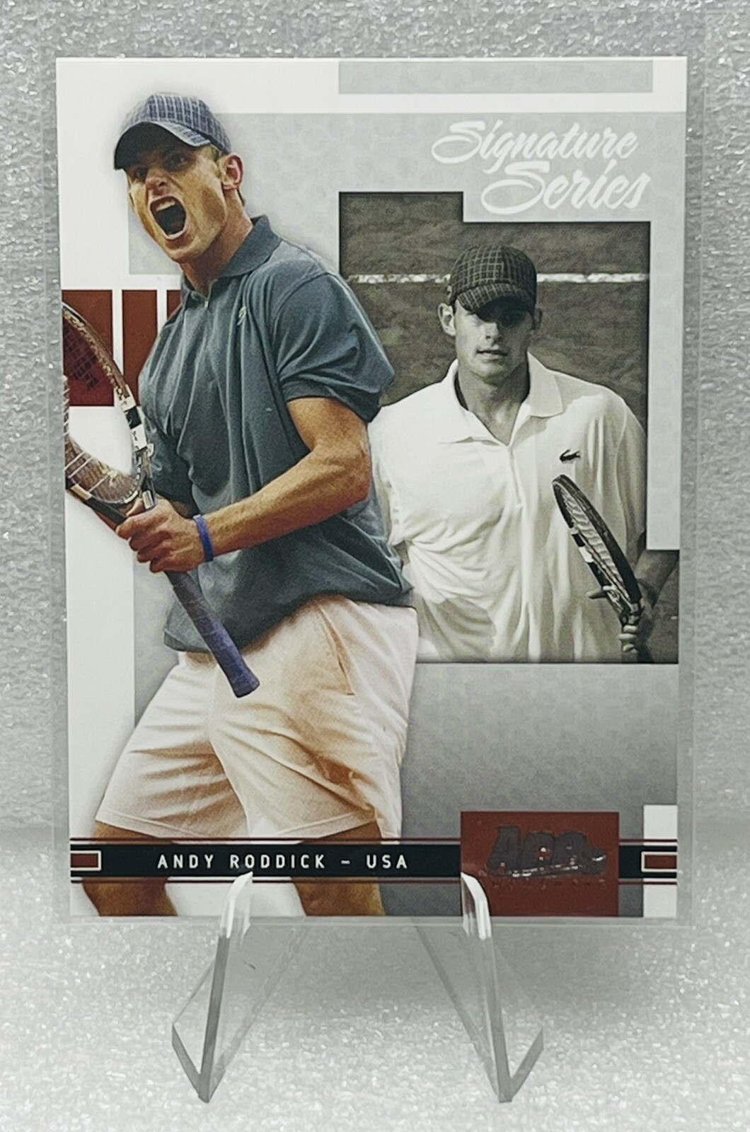 👑 Andy Roddick 🔥 (2005 Ace Authentic Signature Series 3), Tennis, HOF 👑 ...