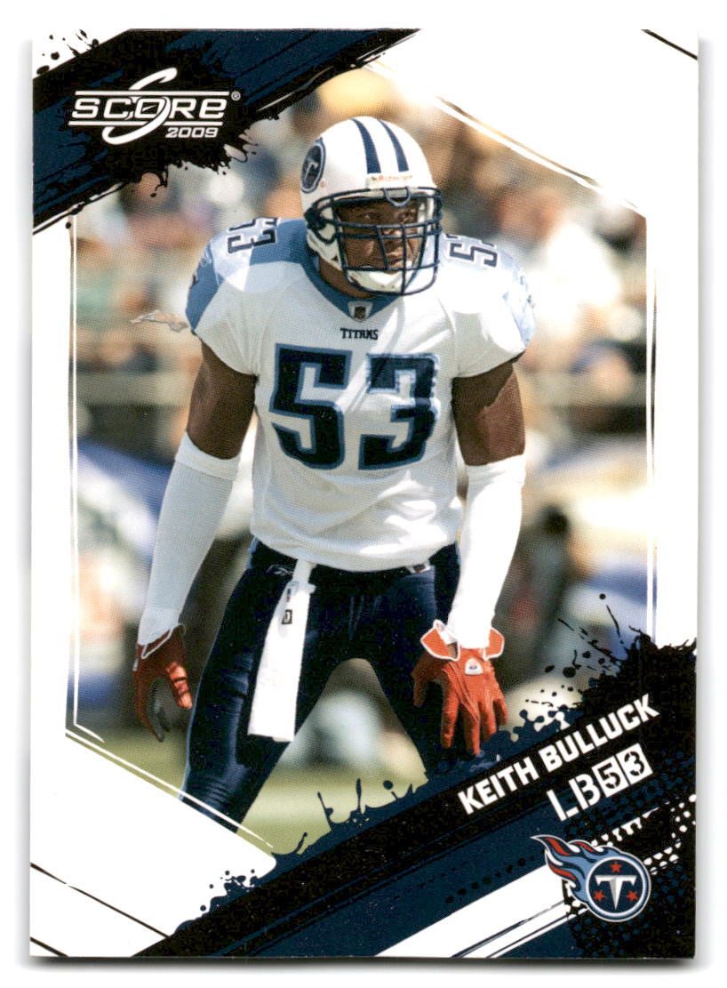 Keith Bulluck 2009 Score #285 Tennessee Titans FOOTBALL | eBay