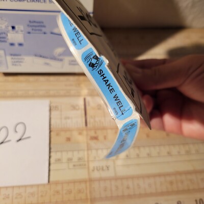 VTG Patient Advisory/Pharmacy Labels RX Bottles "Shake Well" | eBay