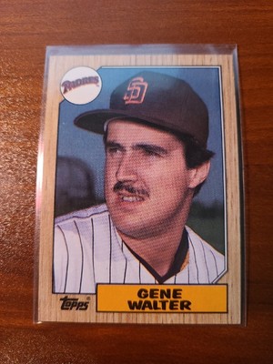 1987 Topps #248 San Diego Padres Gene Walter *1453 | eBay