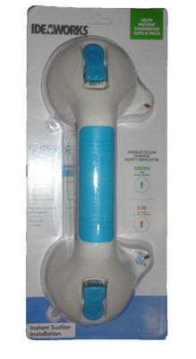 Super Grip by Idea Works Suction Mount Handle Fits most Tubs and ...