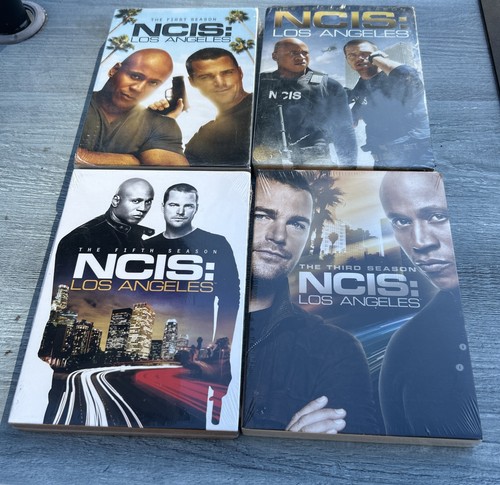 NCIS LOS ANGELES SEASON 1-3 & 5 Factory SEALED DVD BUNDLE LOT TV Series ...