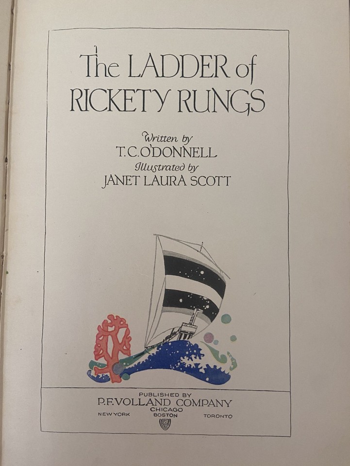 Vtg Volland Book Lot: Shoes Ships Wax, Ladder of Rickety Rungs ...