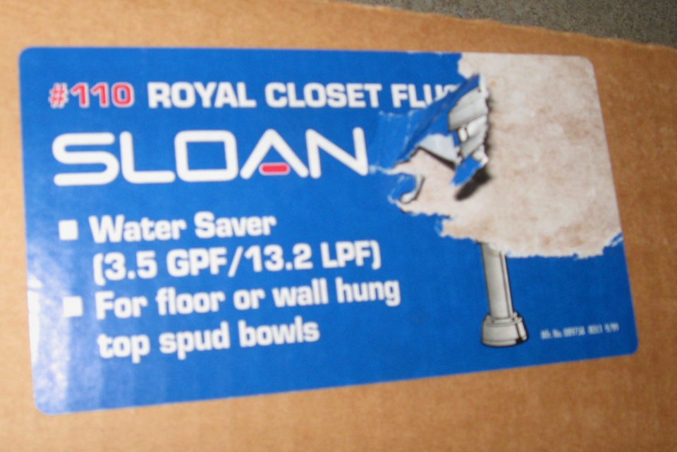 Sloan Model 110 Royal Flushometer | eBay