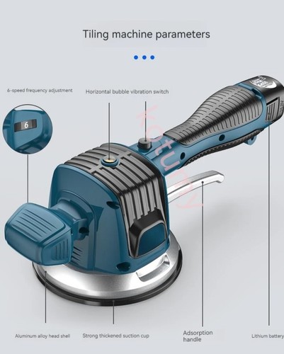 Portable Tile Tiler Vibrator Suction Cup Tiling Laying Machine ...