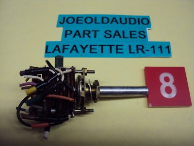 Lafayette LR-111 Receiver Selector Switch. Tested. Parting Out Entire ...