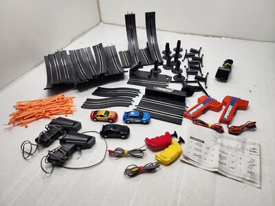 Fast Lane Racing Long Bridge Challenge Slot Car Race Track w/ cars ...