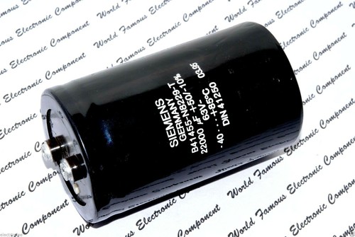 1pcs - SIEMENS 22000uF (22000µF) 63V Capacitor B41455-N8229-T | eBay