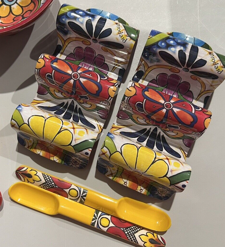 Prepara 9-Piece Taco Gadget Set Taco Serving Set Taco Holders Spoons ...