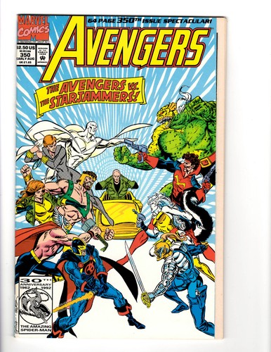 AVENGERS #350 - AUGUST 1992 - HIGH GRADE - NM - MODERN AGE MARVEL ...