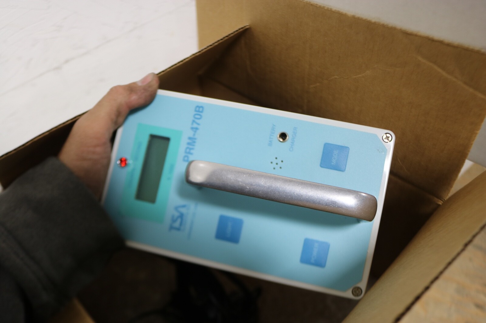 NEW TSA PRM-470B Handheld Radiation Detector Alpha | eBay