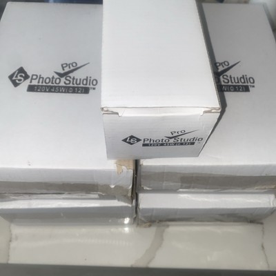 LS Pro Photo Studio 120v 45w Pure White CFL Photography Lightbulb Lot ...