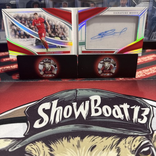 2024 Immaculate Steven Gerrard Signature Moves Booklet Autograph 40/99 ...