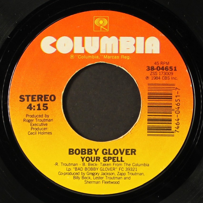 BOBBY GLOVER: i can't stand the pain / your spell COLUMBIA 7" Single 45 ...