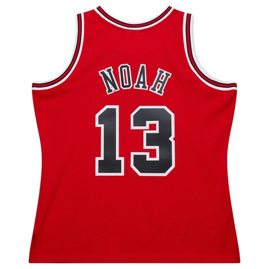 Chicago Bulls Joakim Noah #13 Mitchell & Ness Red 2013/14 NBA Swingman ...
