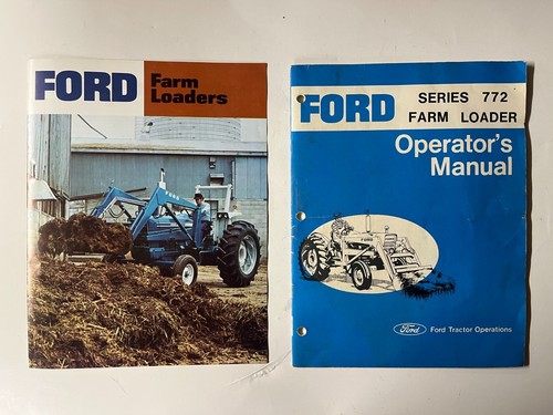FORD TRACTOR 771 772 773 774 LOADER OPERATORS MANUAL & BROCHURE - FREE ...