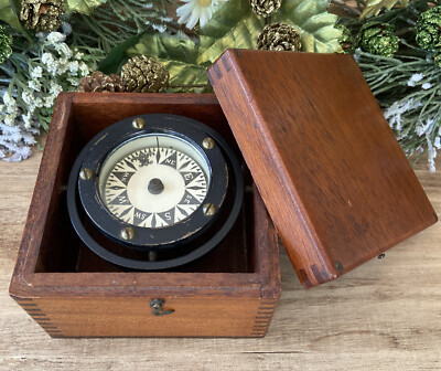 Compasses - Antique Boat Compass