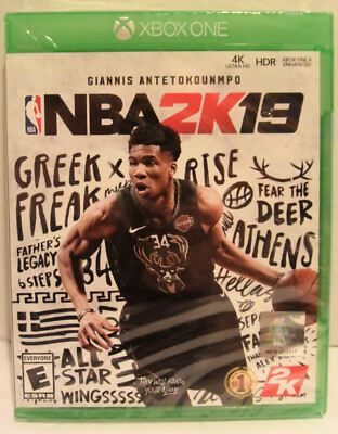 NBA 2k19 2K Xbox One Game 2019 - BRAND NEW - SEALED 710425590504| eBay