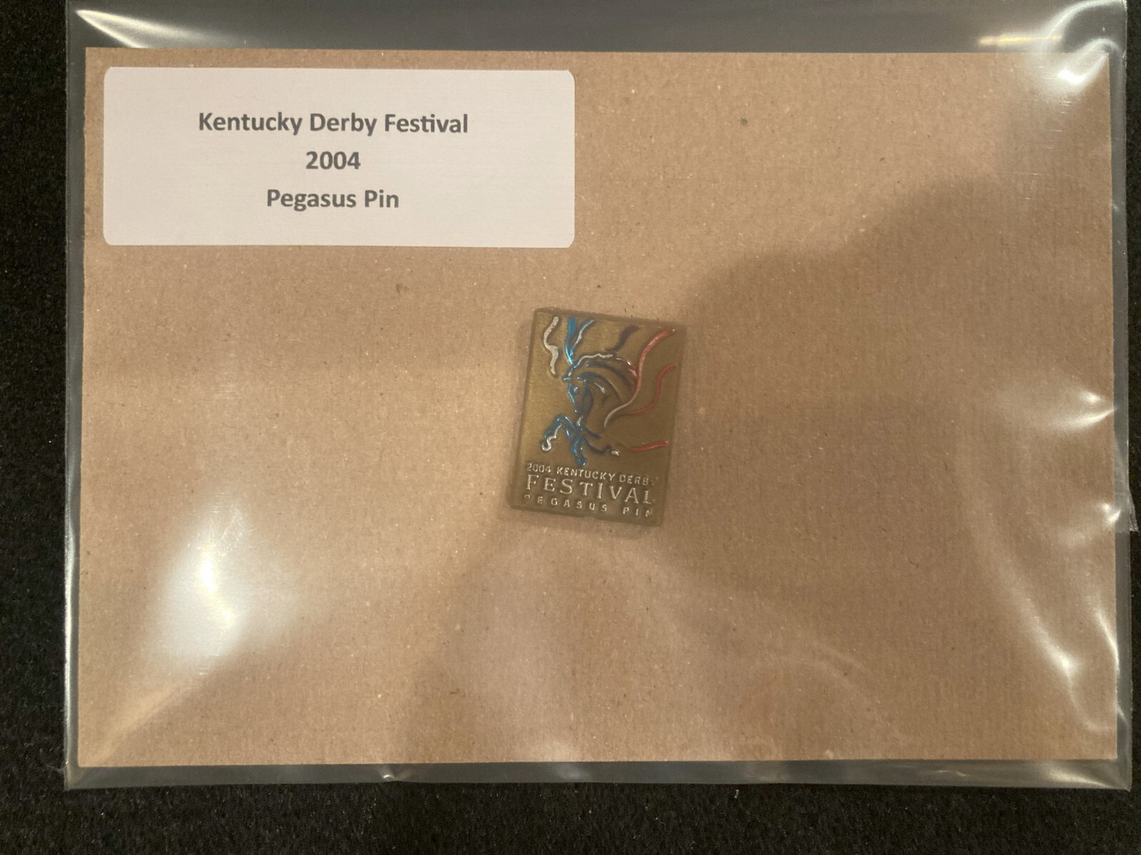 2004 Kentucky Derby Festival Pin - Gold Return Pin | eBay