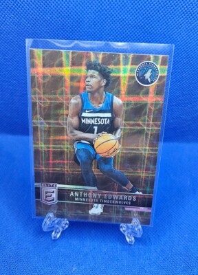 2021-22 Elite Red Hyper GOLD - Anthony Edwards Minnesota Timberwolves ...