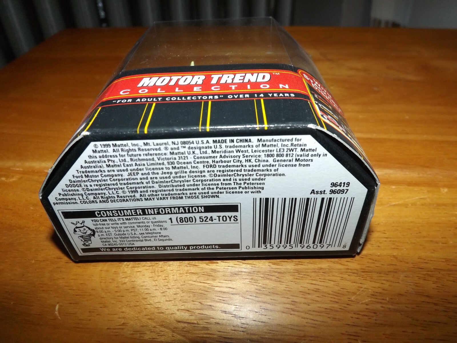 MATCHBOX MOTOR TREND COLLECTION 2000 T-BIRD CONCEPT CONVERTIBLE 1:64 ...